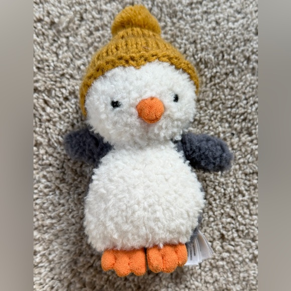 Jellycat | Toys | Jellycat Wee Winter Penguin Plush White Gray With ...